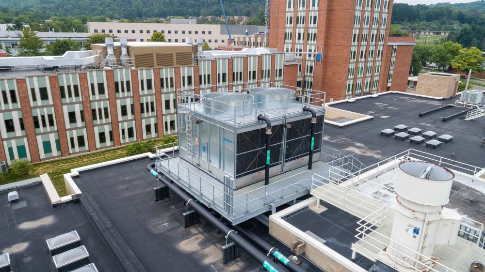 Binghamton University | Science Building III | Chiller Plant ...